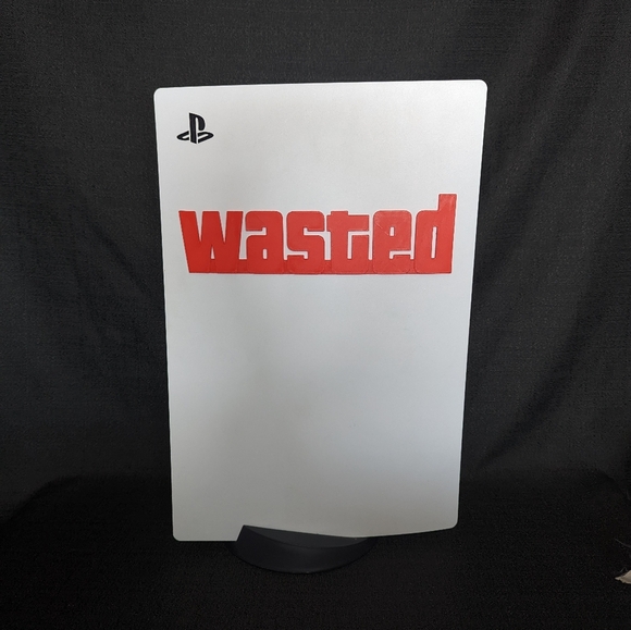 Video Games & Consoles | Gta Wasted Playstation 5 Plate Decal | Poshmark